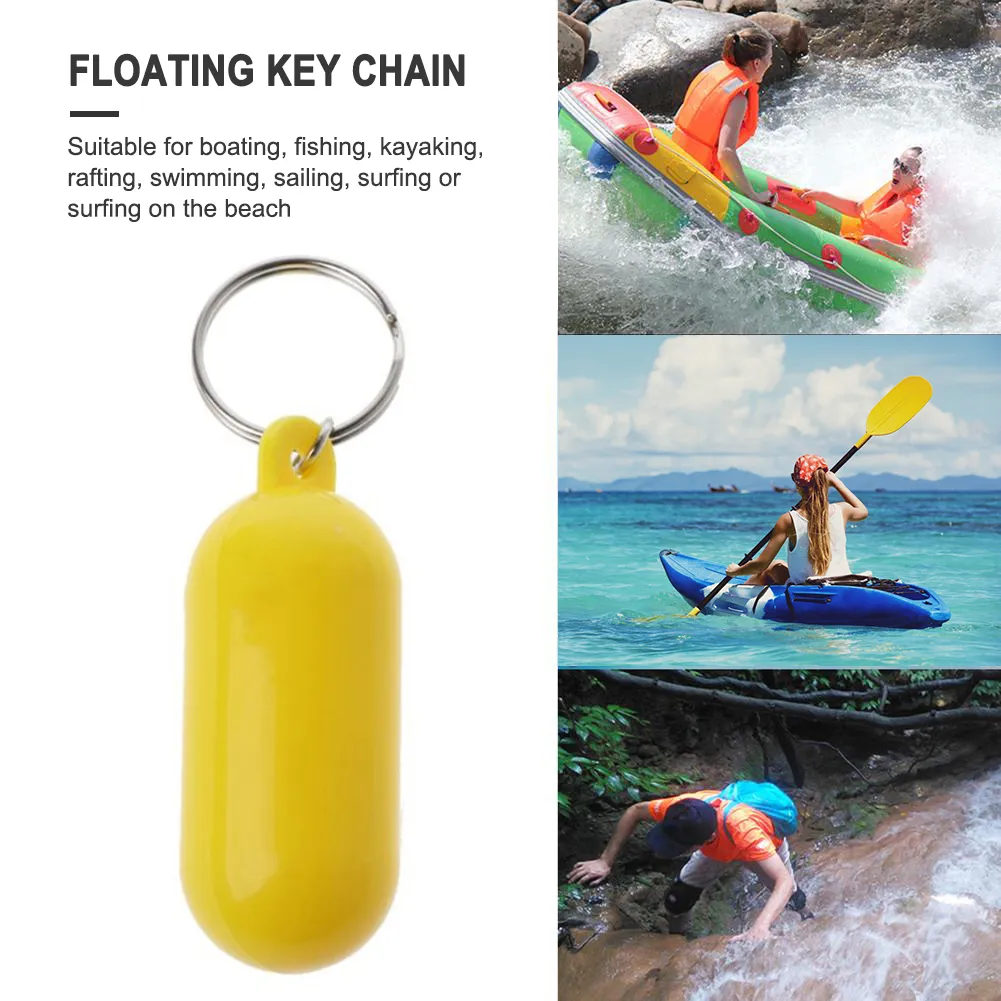 Keyring Buoyant Holder Portable Floating Plastic Marine Sailing Rowing ...