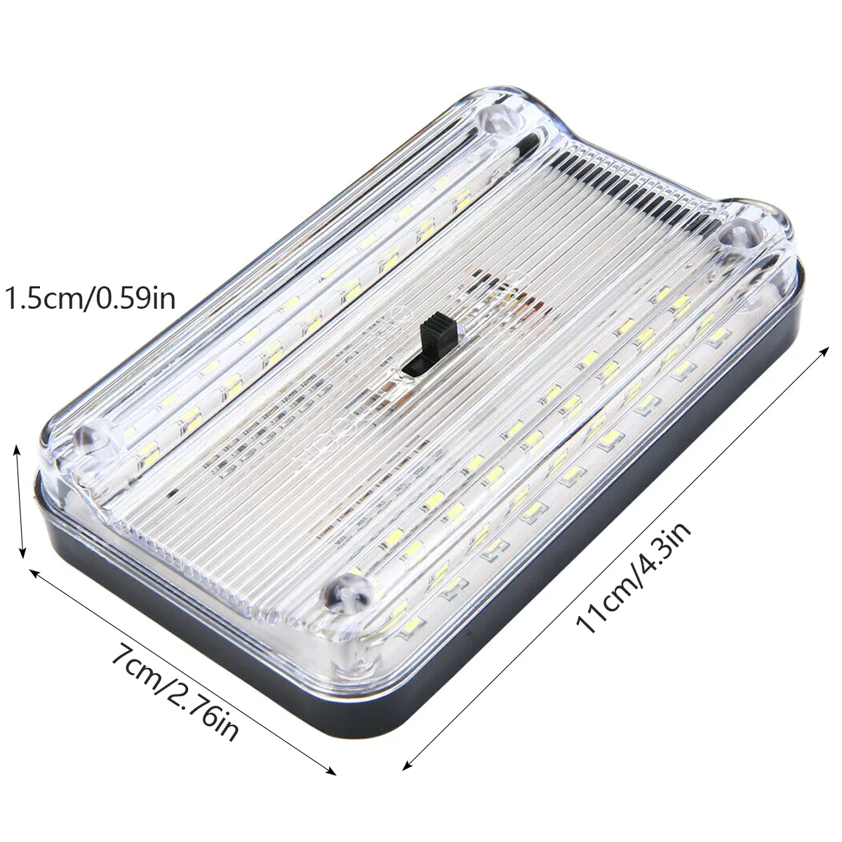 202436x Car White LED Roof Ceiling Interior Dome Reading Light Bulbs DC ...
