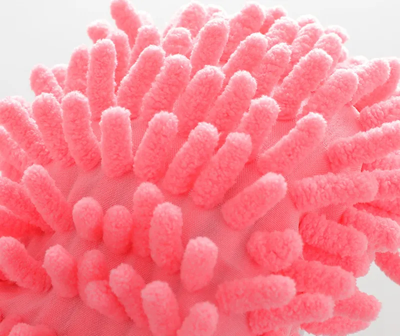 Microfiber Floor Dust Cleaning Slippers Chenille Cloth Reusable Mop ...