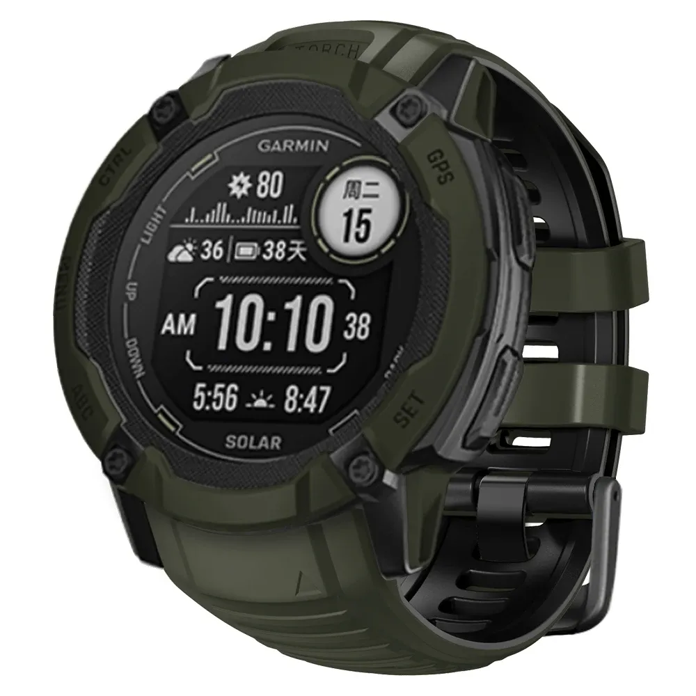 Replacement Original Watch Strap For Garmin Instinct 2X Solar Band ...