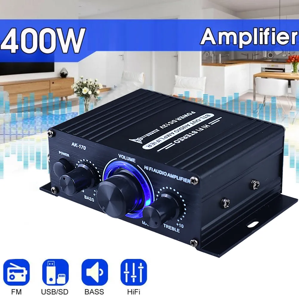Mini HiFi Stereo Amplifier High Fidelity Audio... From Ddmyfeb, $34.14 ...