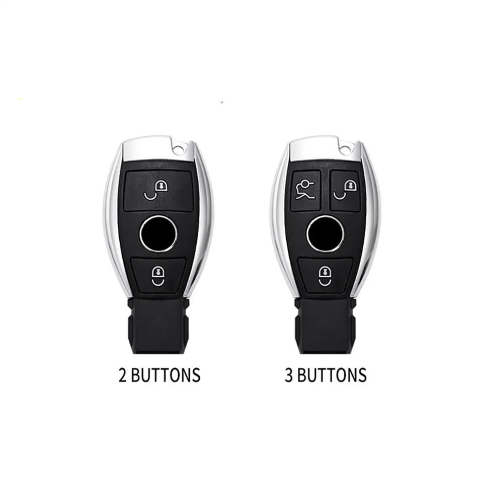 DHgate.com:Mercedes Benz Key Case Cover - Leather Keychain for A, B, C ...
