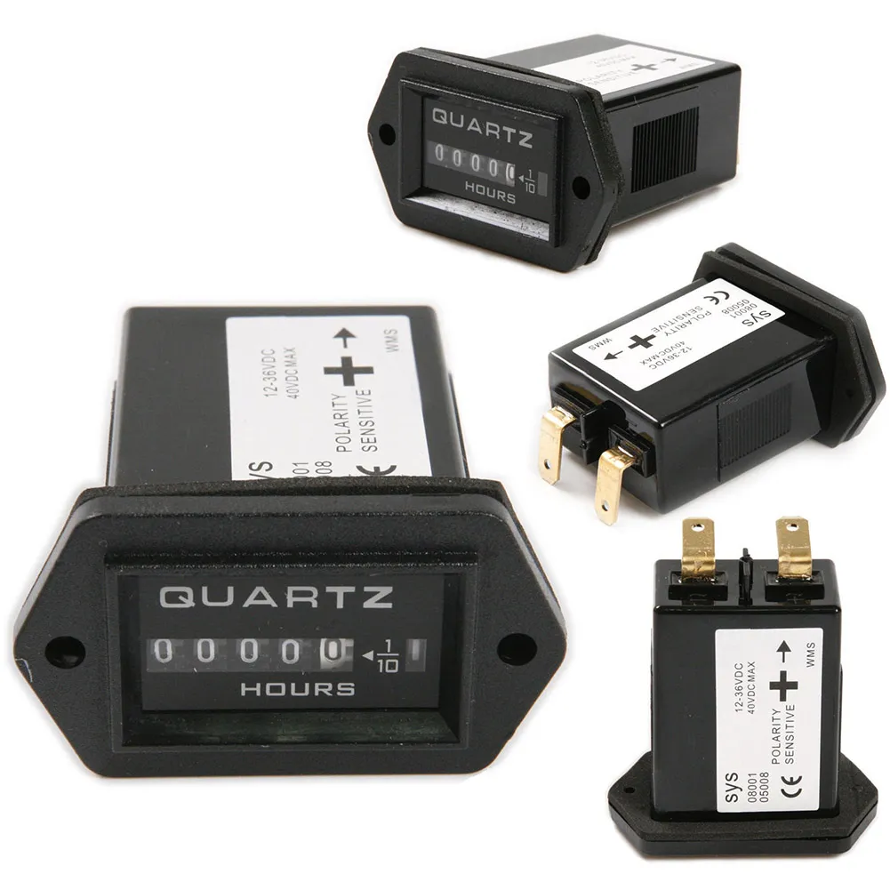DHgate.com:12-36V Digital Engine Hour Meter Counter for Boat Truck ...
