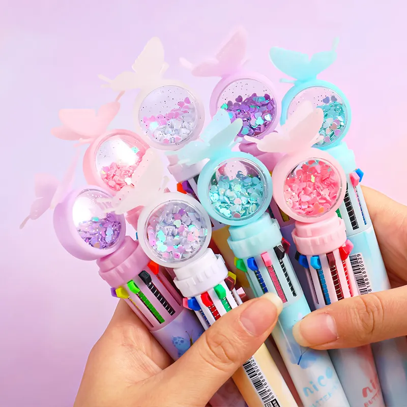 Creative Gel Pens Set Quick Drying, Cute Morandi Design With Cap Small ...