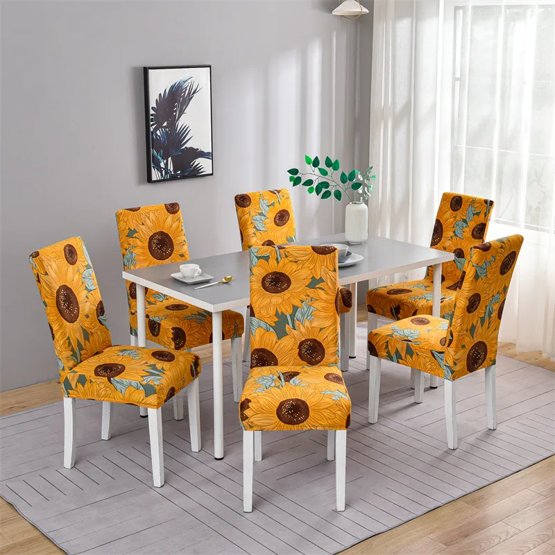 Geometric Spandex Target Dining Chair Covers Stretchable Elastic Seat Protector For Dining Room Restaurant Wedding And Banquet From Ddmylovely 4.47 DHgate.Com