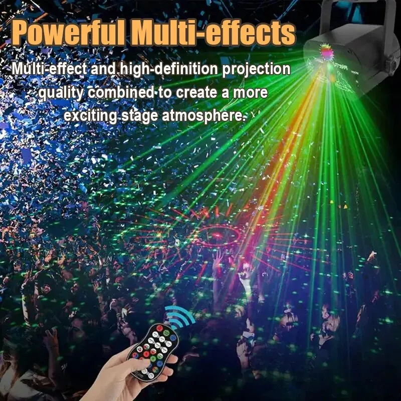 Mini RGB Lighting Projector: USB Rechargeable LED... From Ddmyfriend ...