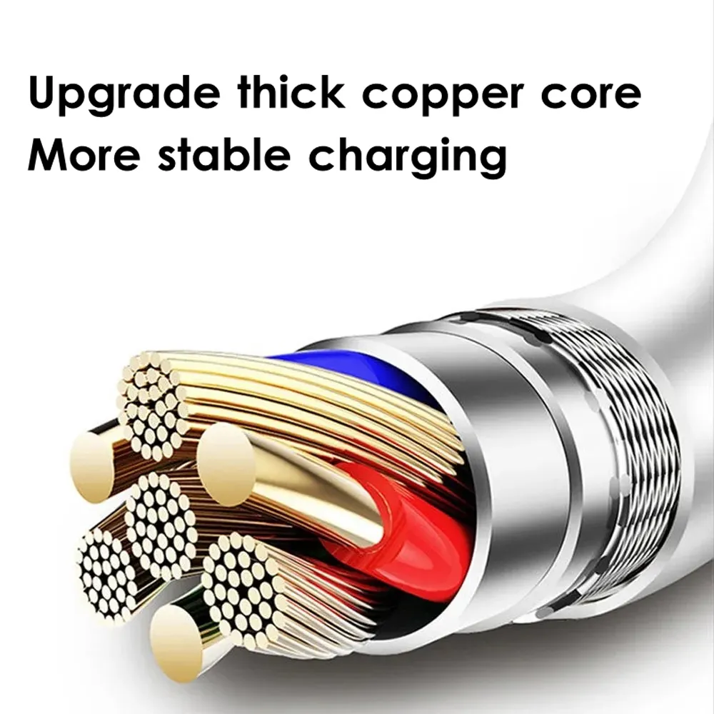 7A 100W USB Type C Fast Charge Cable for Huawei P40 P30 Xiaomi Mi 12 ...