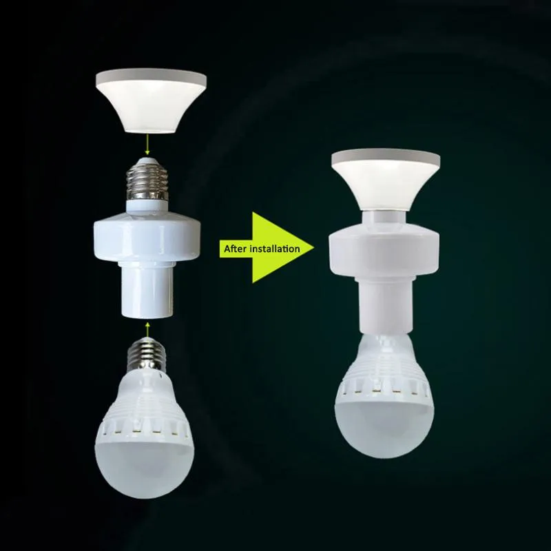 DHgate.com:Smart E27 LED Light Bulb Adapter - Voice Control Home ...