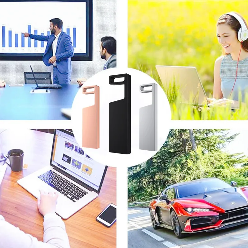 DHgate.com:Metallic Swivel Pen Drive: Durable & Stylish USB Flash Drive ...