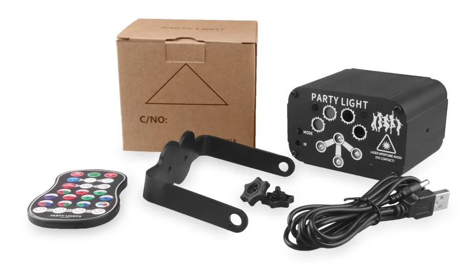 Mini RGB Lighting Projector: USB Rechargeable LED... From Ddmyfriend ...