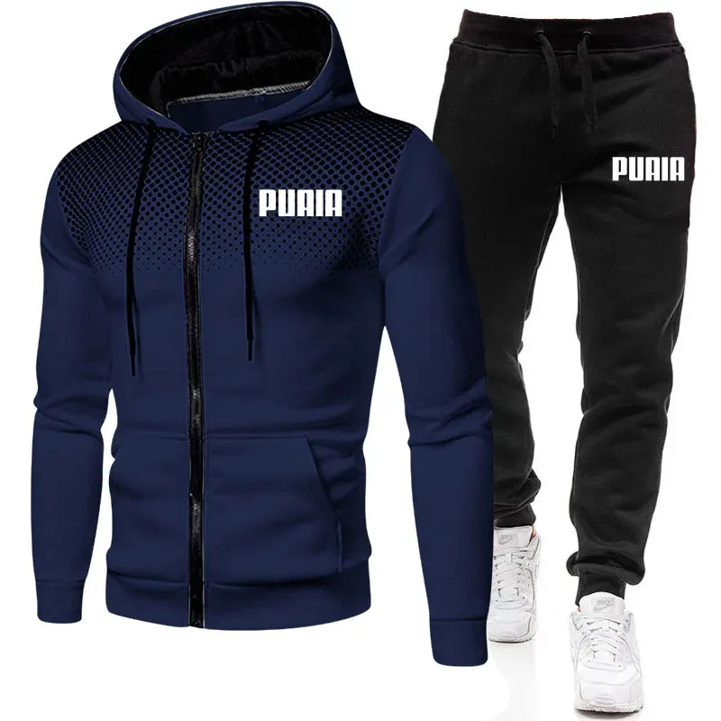 DHgate.com:Mens Fleece Hoodie and Sweatpants Set: Comfy Winter ...