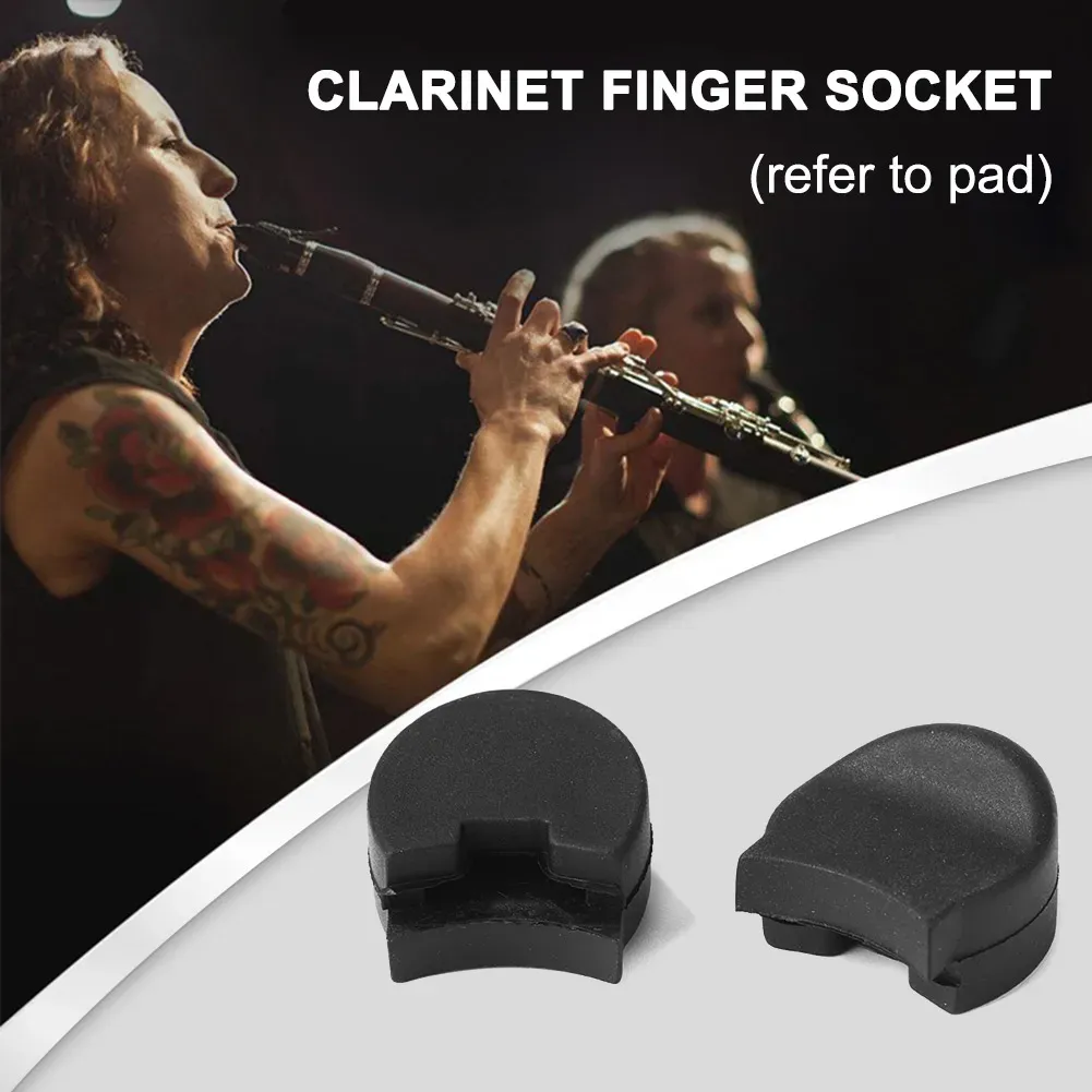 Clarinet Thumb Rest & Finger Protector Set: Soft Mouthpiece Cap Pads ...
