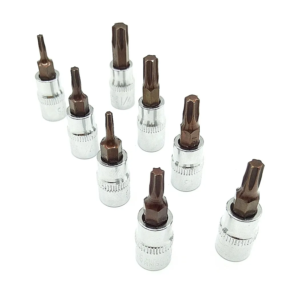Hex Torx Bit Socket Manual Pressure motorised screwdriver with T10-T20 ...