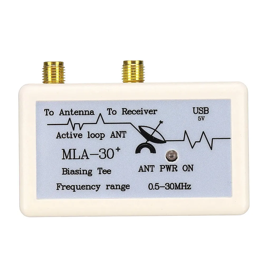 MLA-30+ Plus 500kHz-30MHz Active Receive Antenna w/ 30m Low-Noise ...