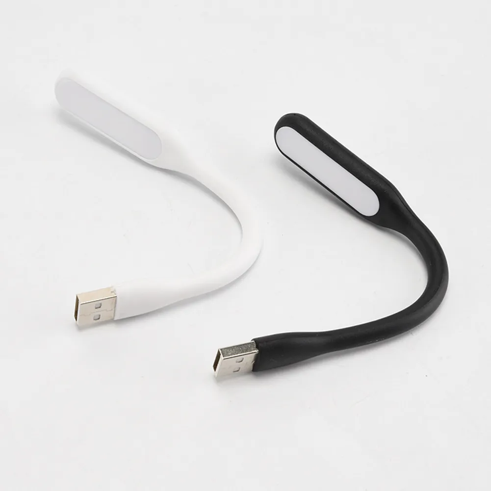 Portable USB LED Light Flexible Neck Lamp Bedside Reading Desk Light ...