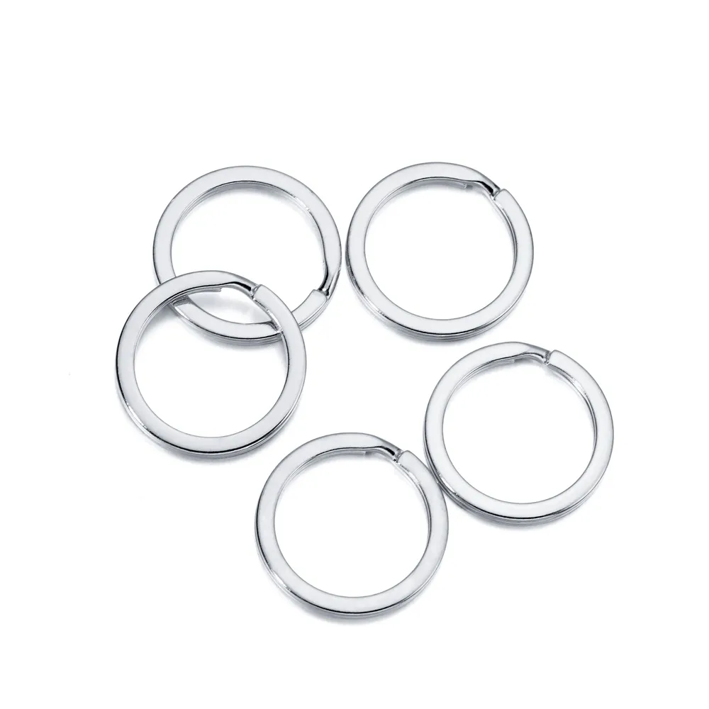 Keyring Split Rings 25mm Metal Key Rings for Keychain DIY Jewelry ...