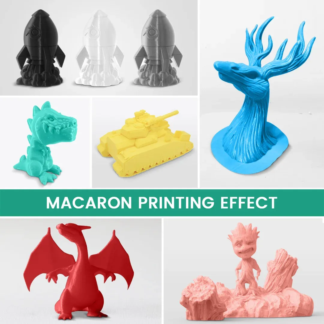 SUNLU PLA Meta 3D 3d printer filament - 1.75MM, No Bubble, Warm Color ...