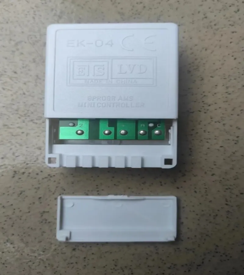 EK-04 8 Modes Christmas String Lights Controller with Knob for Color ...