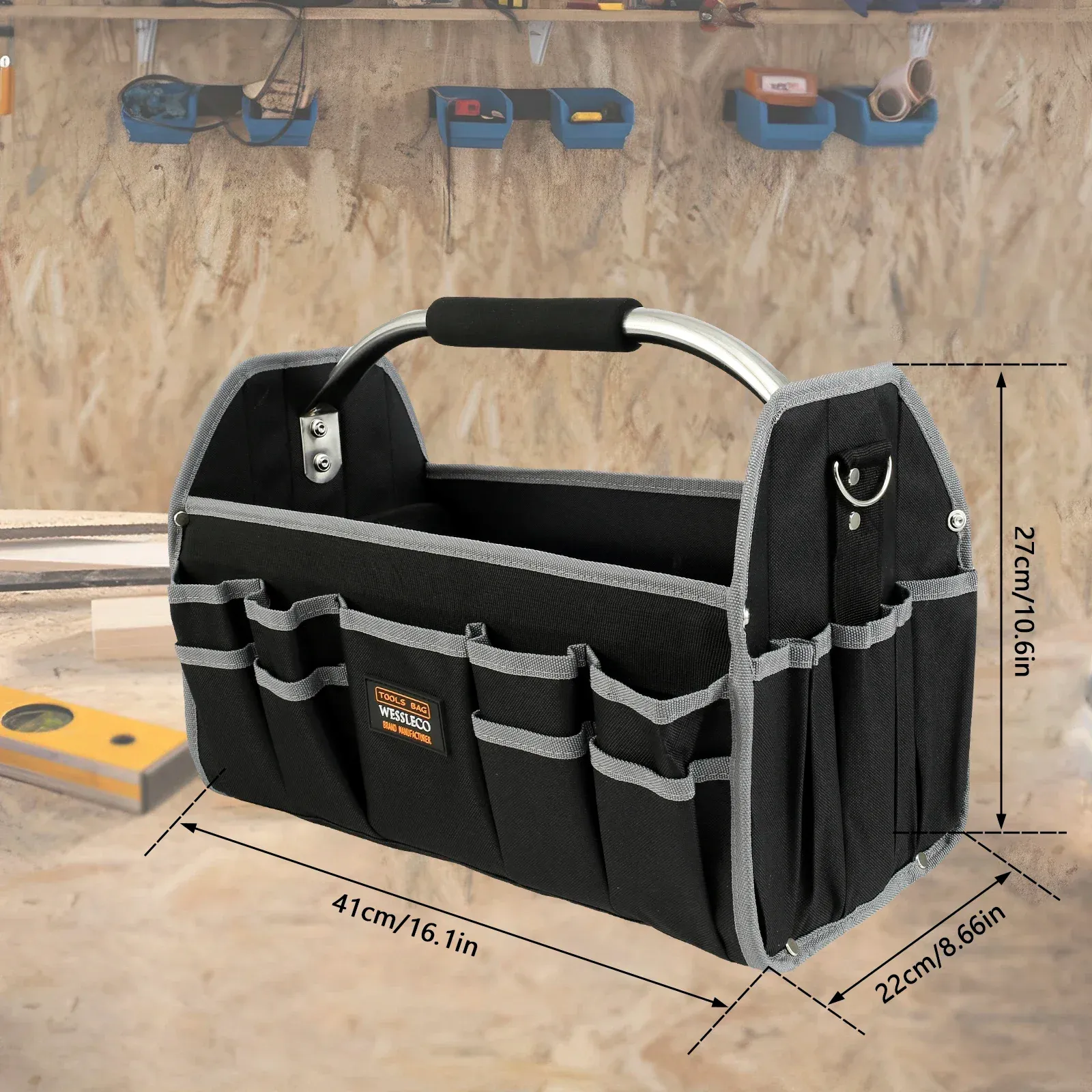 Durable Open Top Tool Tote Foldable Electrical Tool... From Ddmyfriend ...