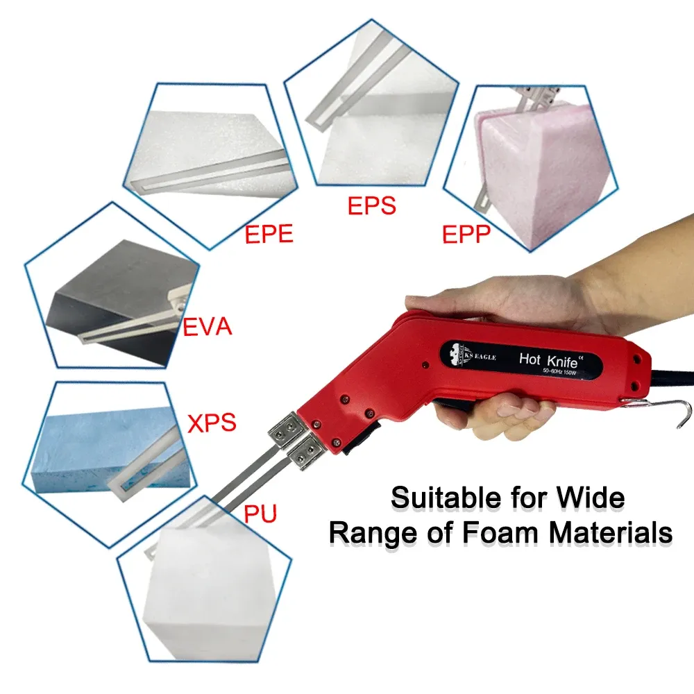 Electric Foam Cutter Portable Polystyrene Foam Cutting Machine For DIY ...