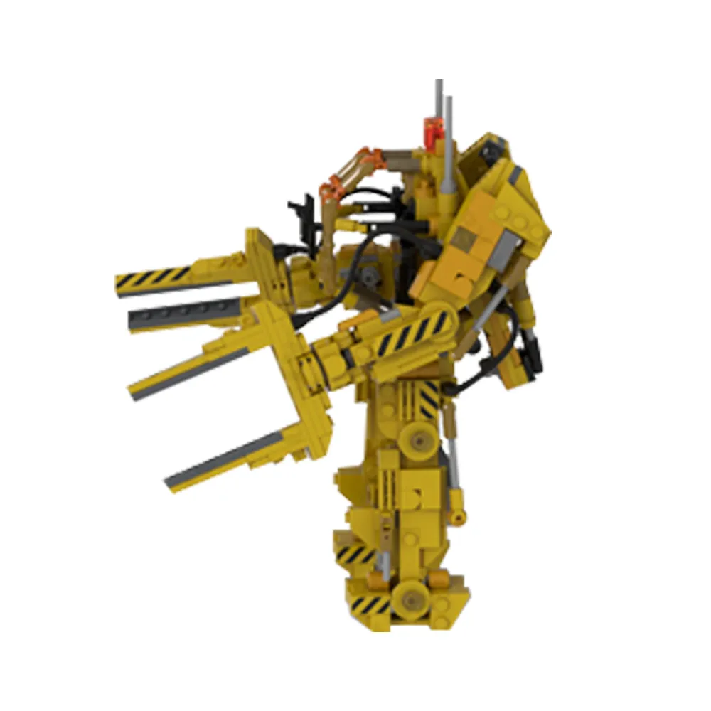 Micro Aliens Series 2024: Mini P 5000 Work Loader Robot Building Blocks ...