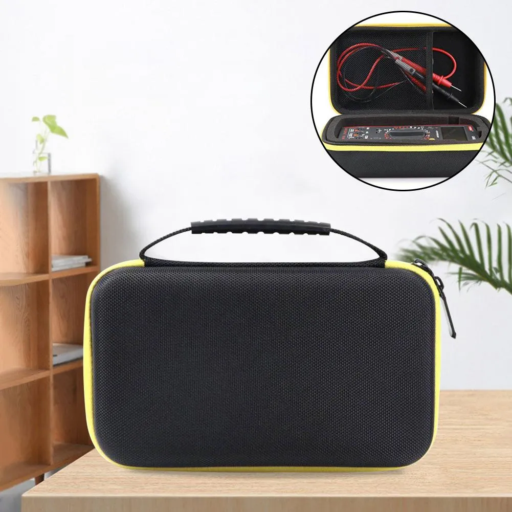 Upgraded Waterproof Hard-Shell EVA Multimeter Storage Case with Mesh ...