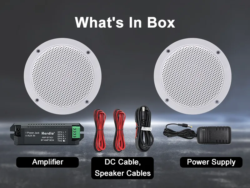 Herdio 4 In Ceiling Bluetooth Speaker Kit 160W... From Ddmycrazy, $111. ...