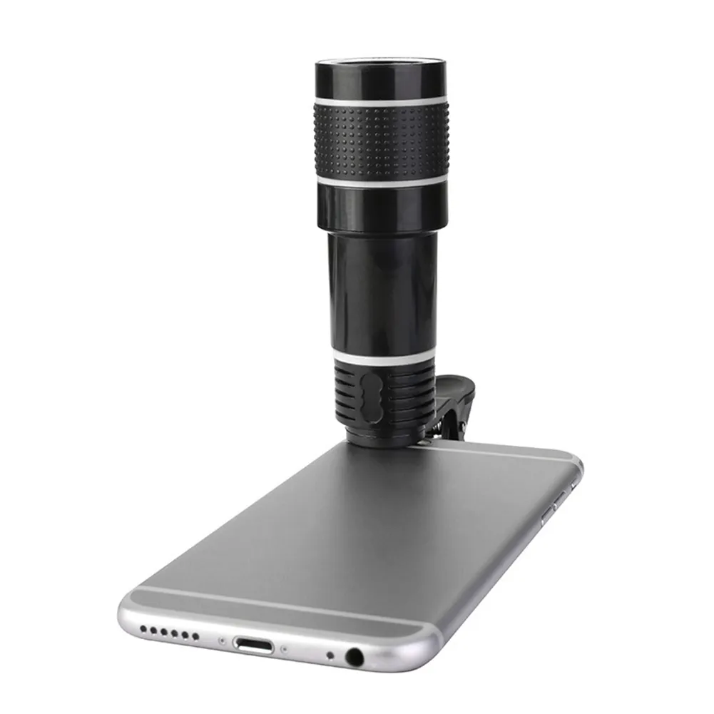 Universal 20X Zoom Telephoto Camera Lens with Clip for Mobile Phones ...