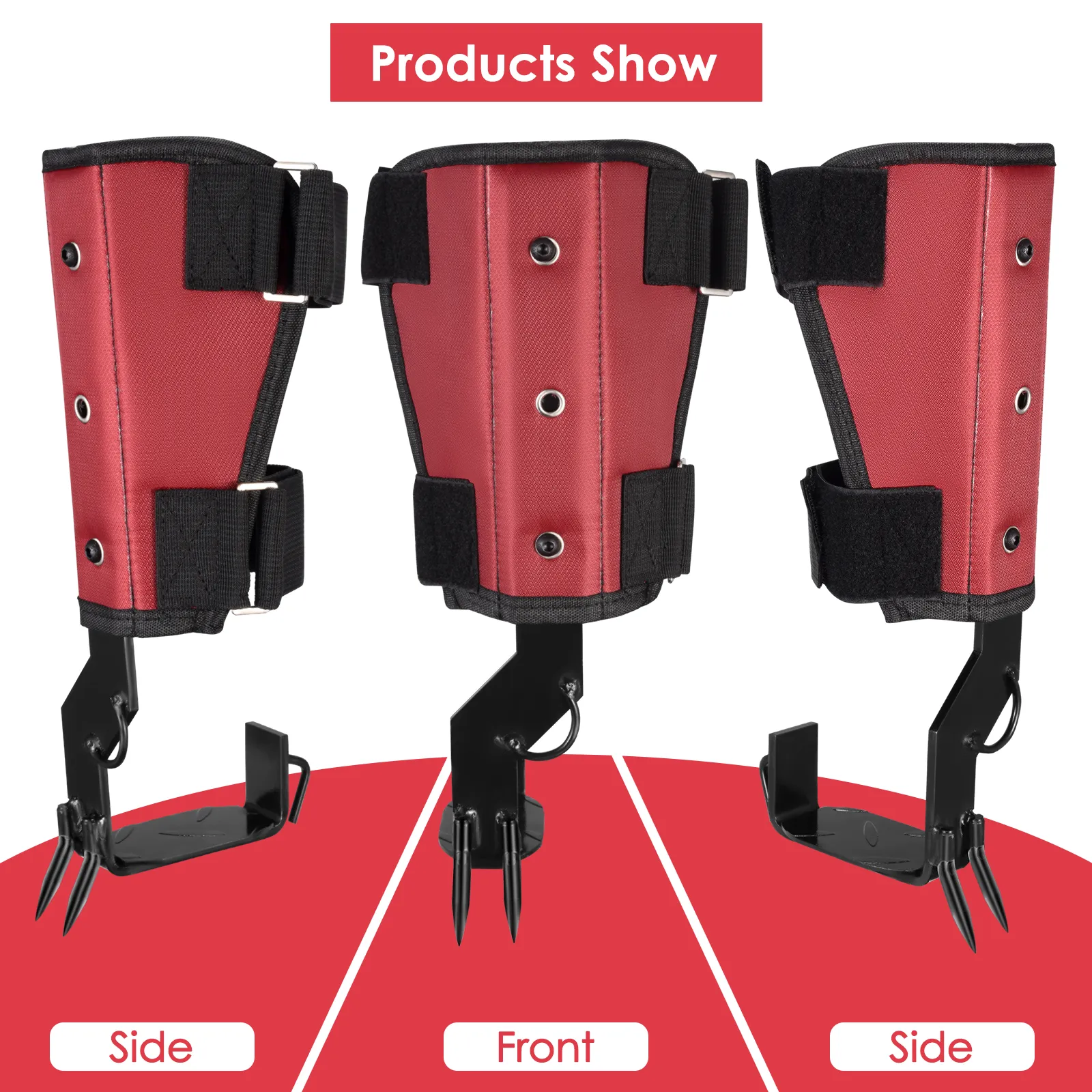 DHgate.com:Climbing Tree Spikes, Tree Climbing Set with Safety Straps ...