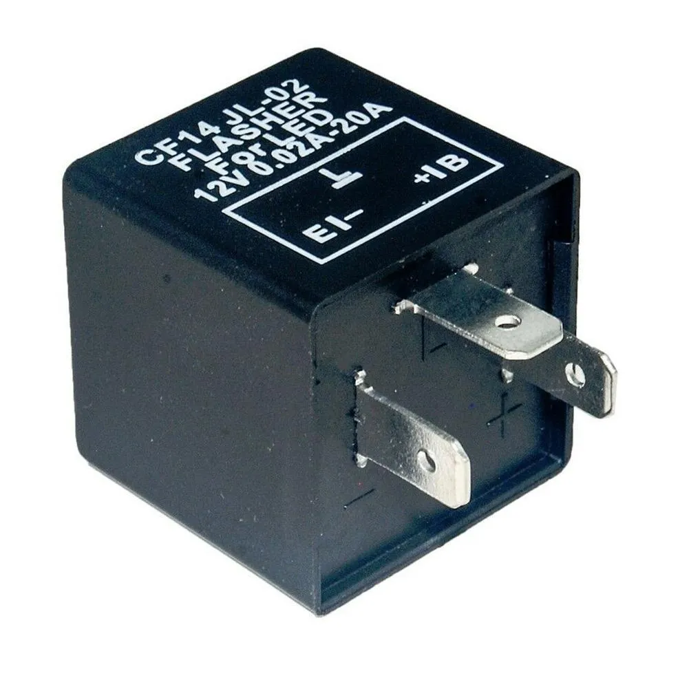LED Blinker Relay: Adjustable Electronic Flasher for Motorcycle LED ...