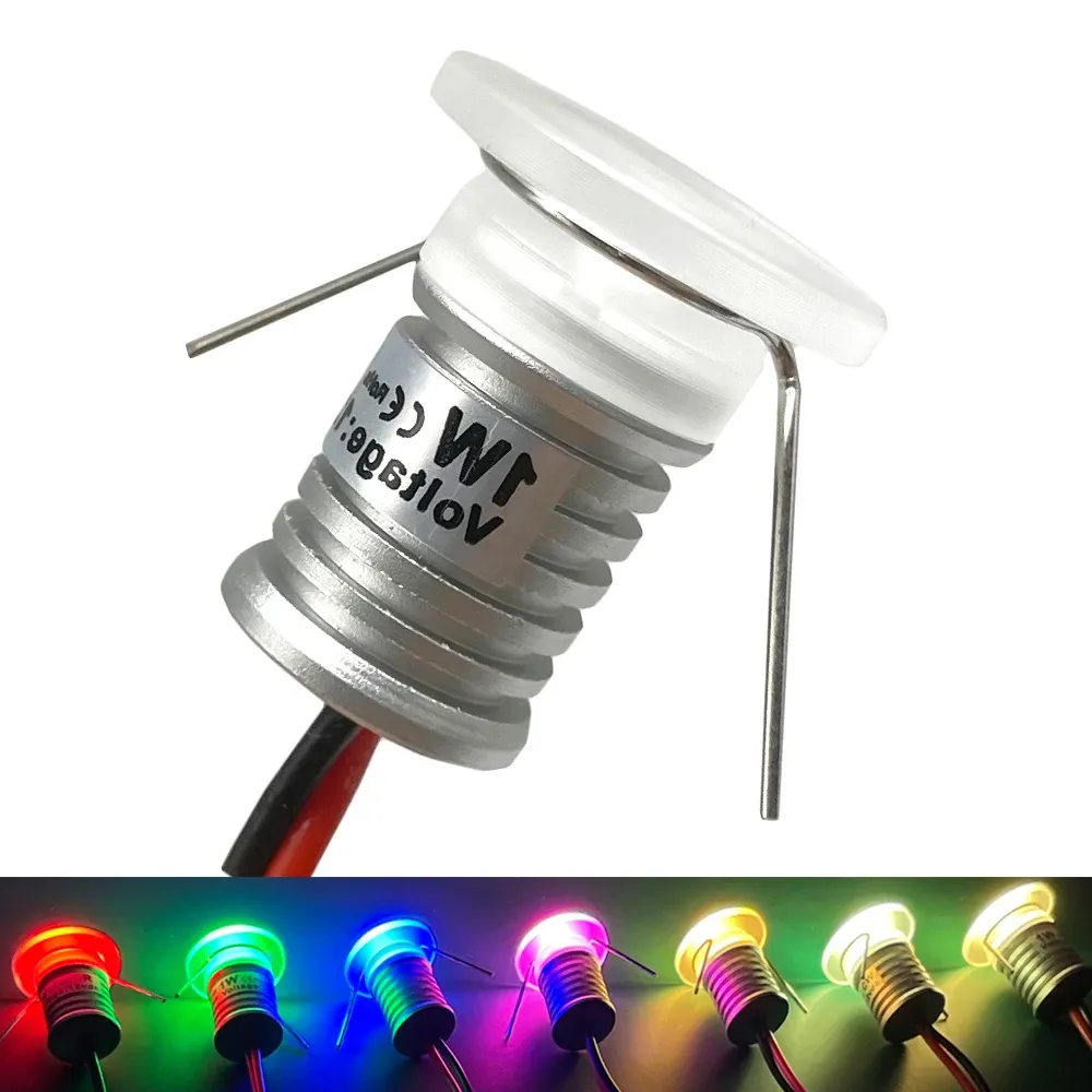 Mini LED Spot Light 1W DC12V Recessed Spotlight Acrylic Dimmable LED ...