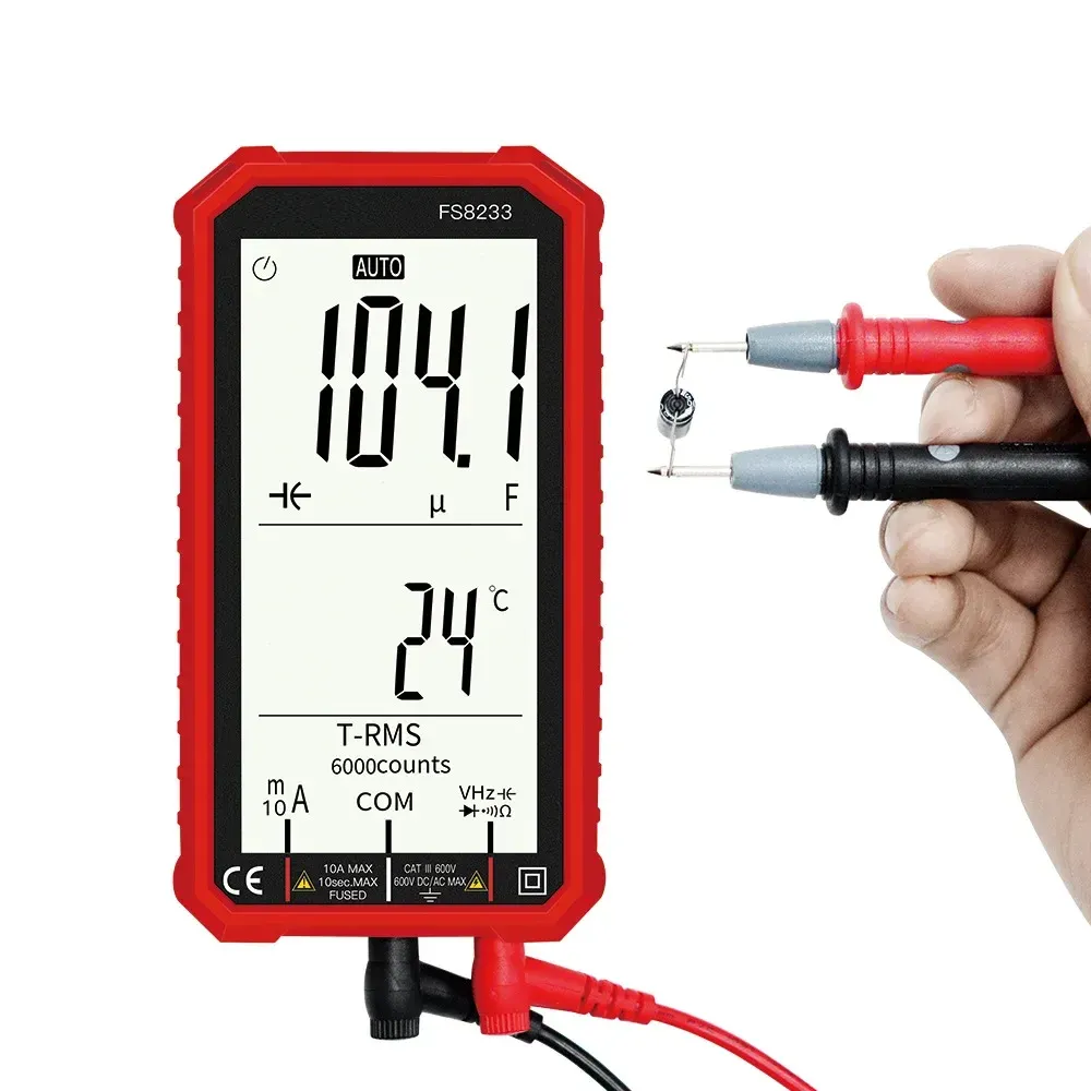 Capacitance Multimeter: Smart Auto Ranging Digital Multimeter, 1000V ...