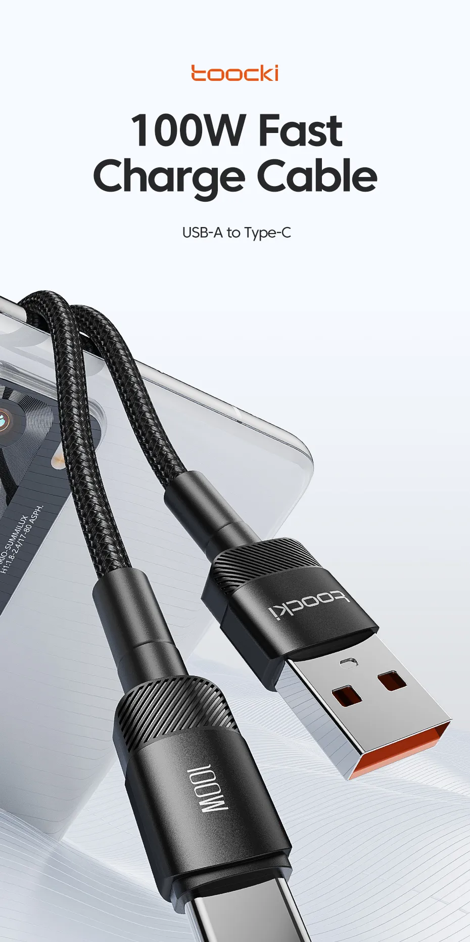 DHgate.com:Upgraded 100W Type-C USB-C Fast Charging Cable for Huawei ...