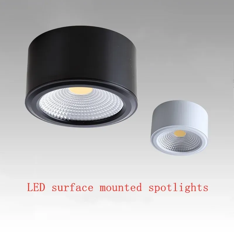 Dimmable Surface Mounted Downlight Ceiling Light 7W9W12W15W18W AC85 ...