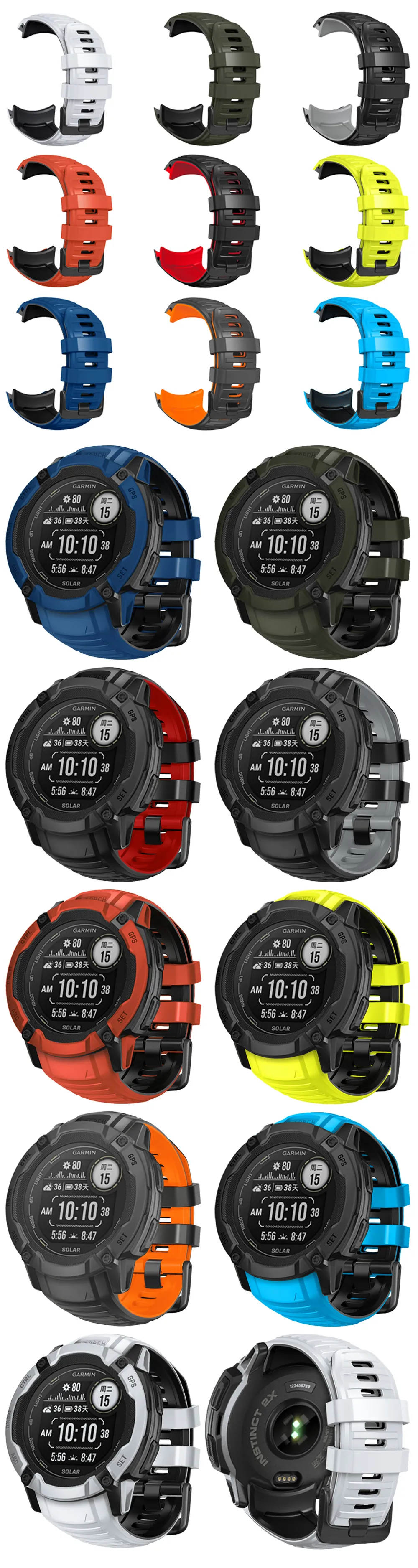 Replacement Original Watch Strap For Garmin Instinct... From 13,51 ...