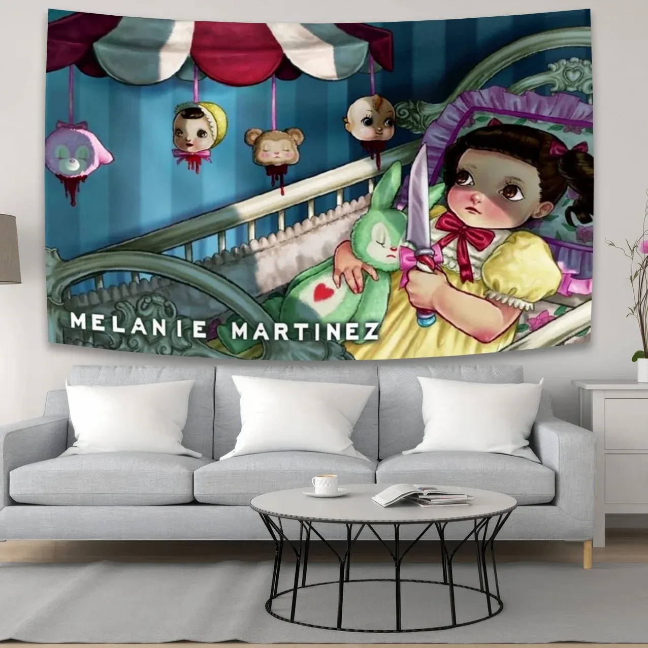Martinezs Melanie Crying Child Flag Poster Tapestry... From Ddmyperfect ...