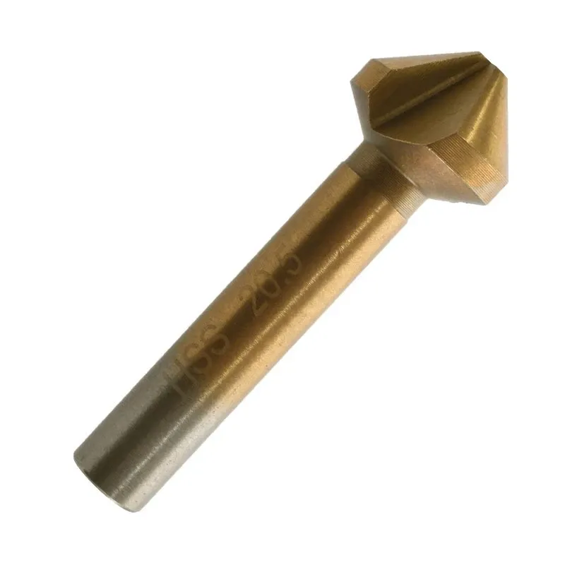 DHgate.com:6-Piece HSS Countersink Drill Bit Set: 90° Chamfer Cutter ...