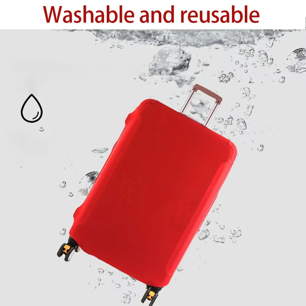 Custom Name Luggage Cover for 18-28 Inch Suitcase Protective Thick ...