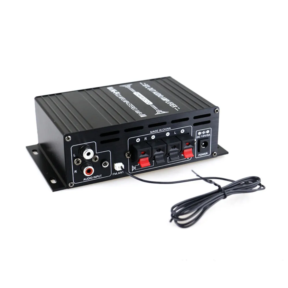 800W Hi-Fi Bluetooth Amplifier with USB, SD, AUX - Perfect for Home ...