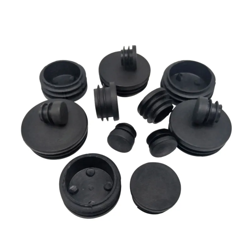 Plastic End Caps For Square Tubing Black Round... From Ddmyhome, $10.55 ...