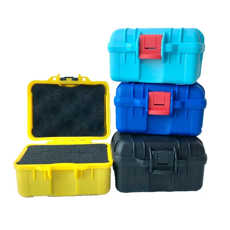 Small Waterproof Toolboxes Hard Plastic Portable Safety Case With Anti ...