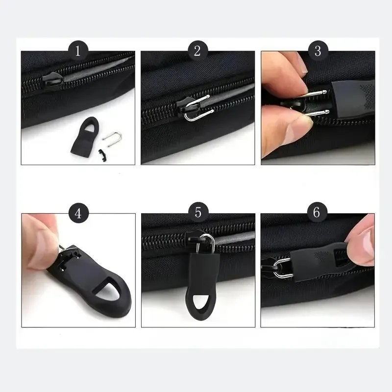 DHgate.com:10Pcs Replacement Zipper Pull Puller End Fit Rope Tag ...