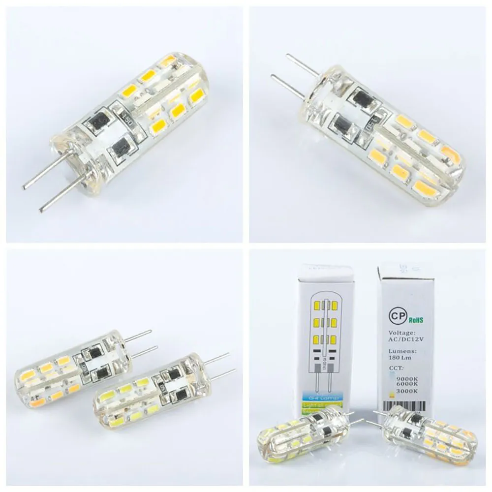 Laser 5W Green & 10-Pack G4 LED Bulbs: 2-15W AC/DC, Warm White/White ...