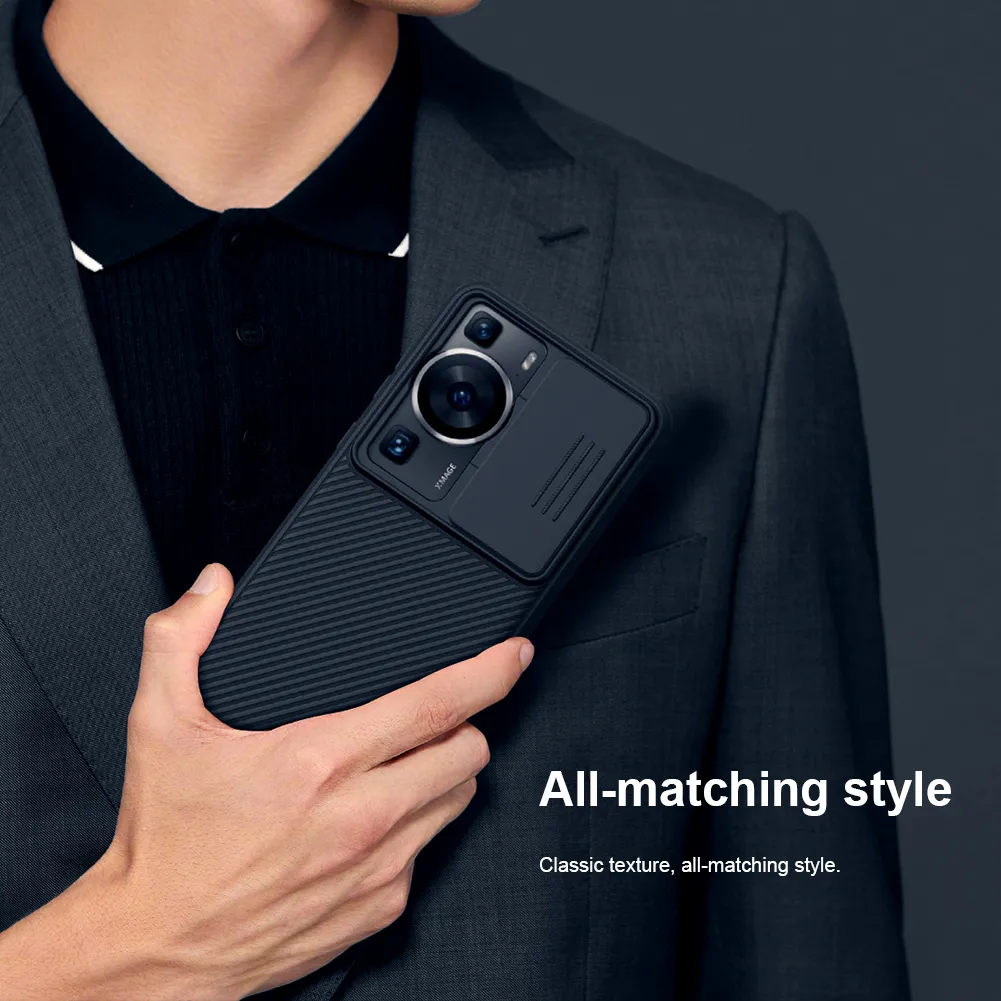 Nillkin Shockproof Phone Case with Slide Camera Cover for Huawei P60 ...