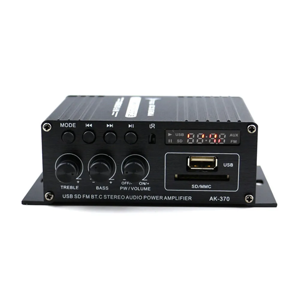 Amplifier with Bluetooth 2.0 Channel Home Audio Receiver - Compact HIFI ...