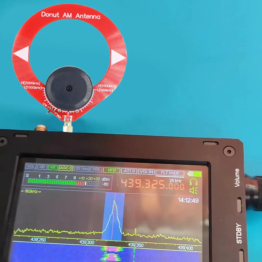 Medium Short Wave Donut Antenna For Radio Small Circular AM/SW Hf Loop ...