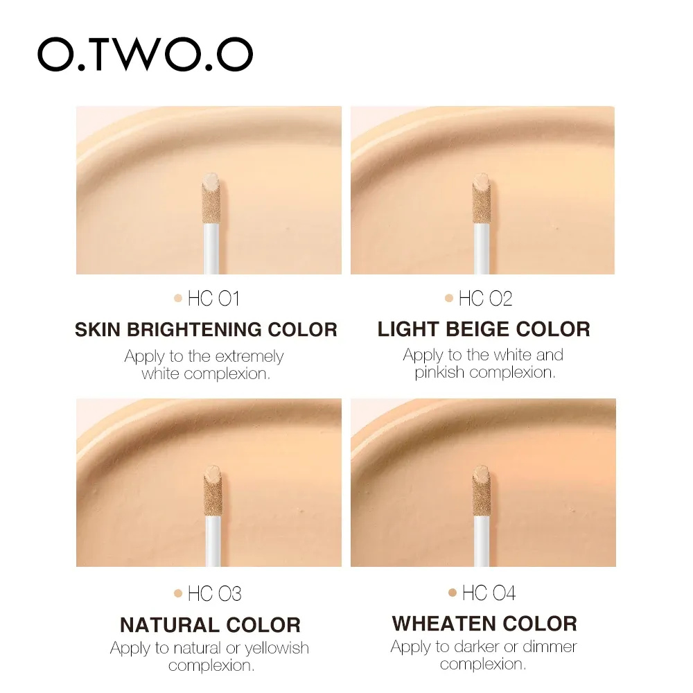 DHgate.com:O.TWO.O Full Coverage Liquid Face Concealer, Waterproof Long ...