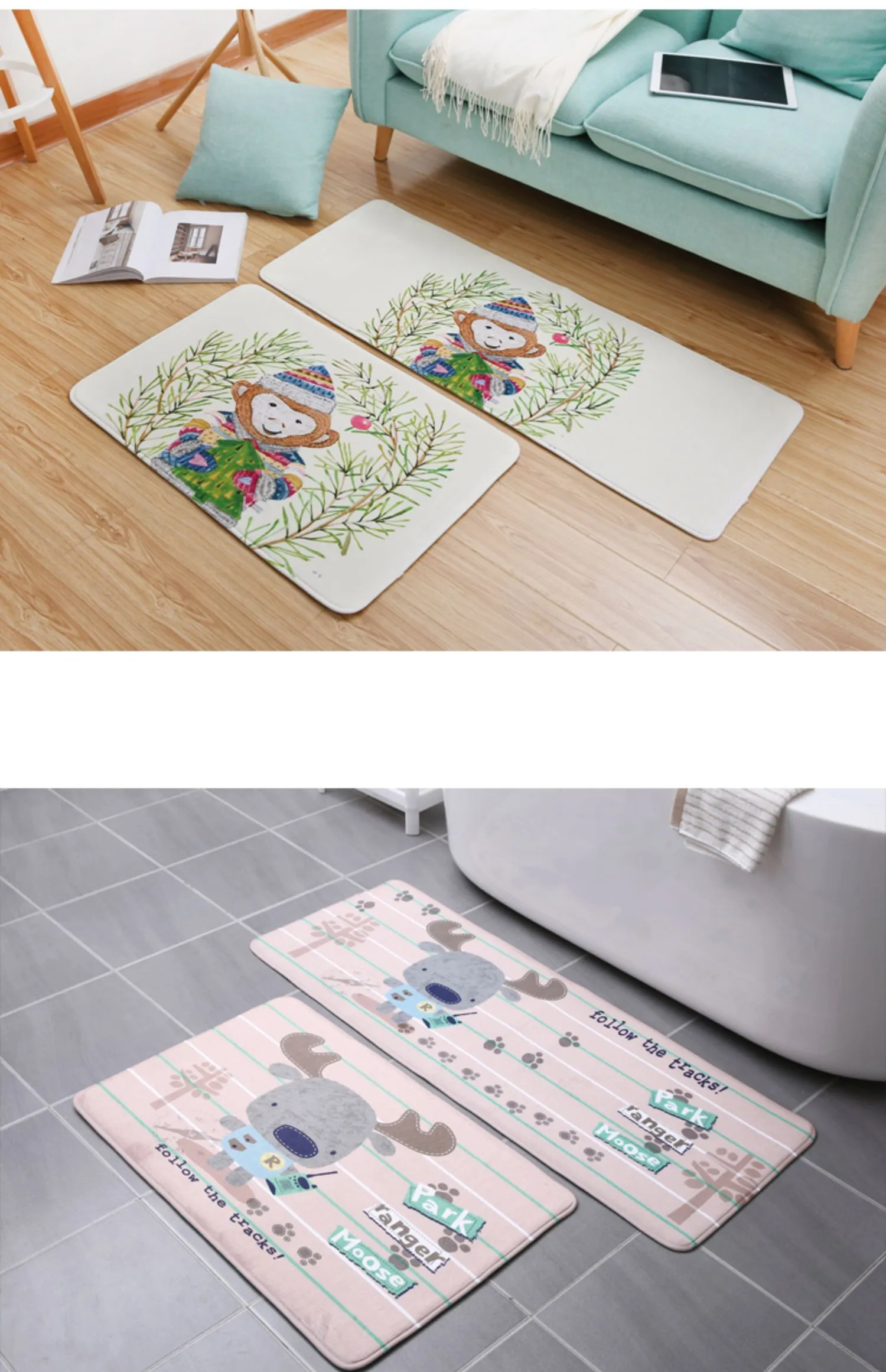 DHgate.com:The Adventures of Tintin House Entrance Mat, Absorbent ...