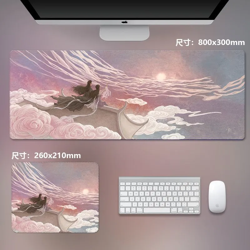 Chinese Style Printed Non-Slip mouse and mouse pad - Kang Lan Jue ...