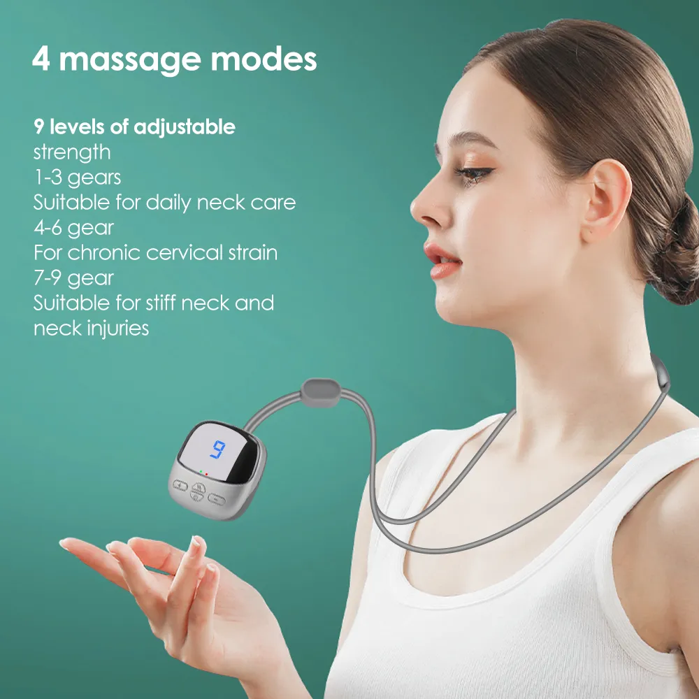 Portable Neck And Shoulder Massager Smart Cervical Spine Pain Relief ...